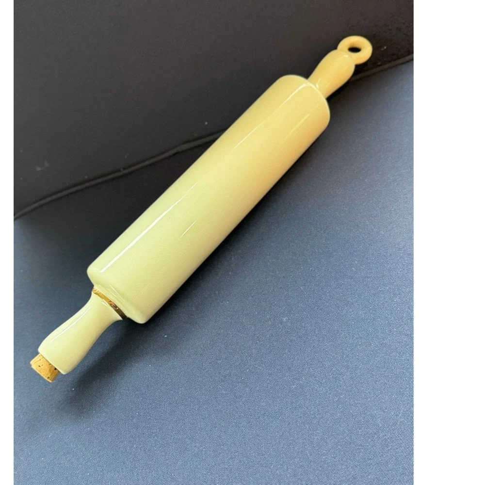 harker | Kitchen | Vintage Harker Pottery Ceramic Rolling Pin Floral ...